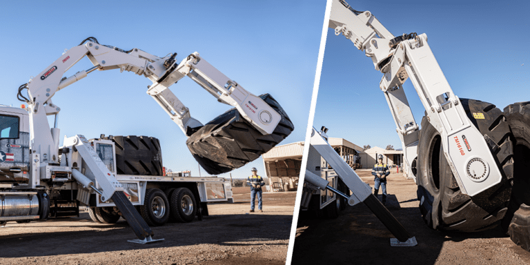 Large OTR Tire Truck | Stellar